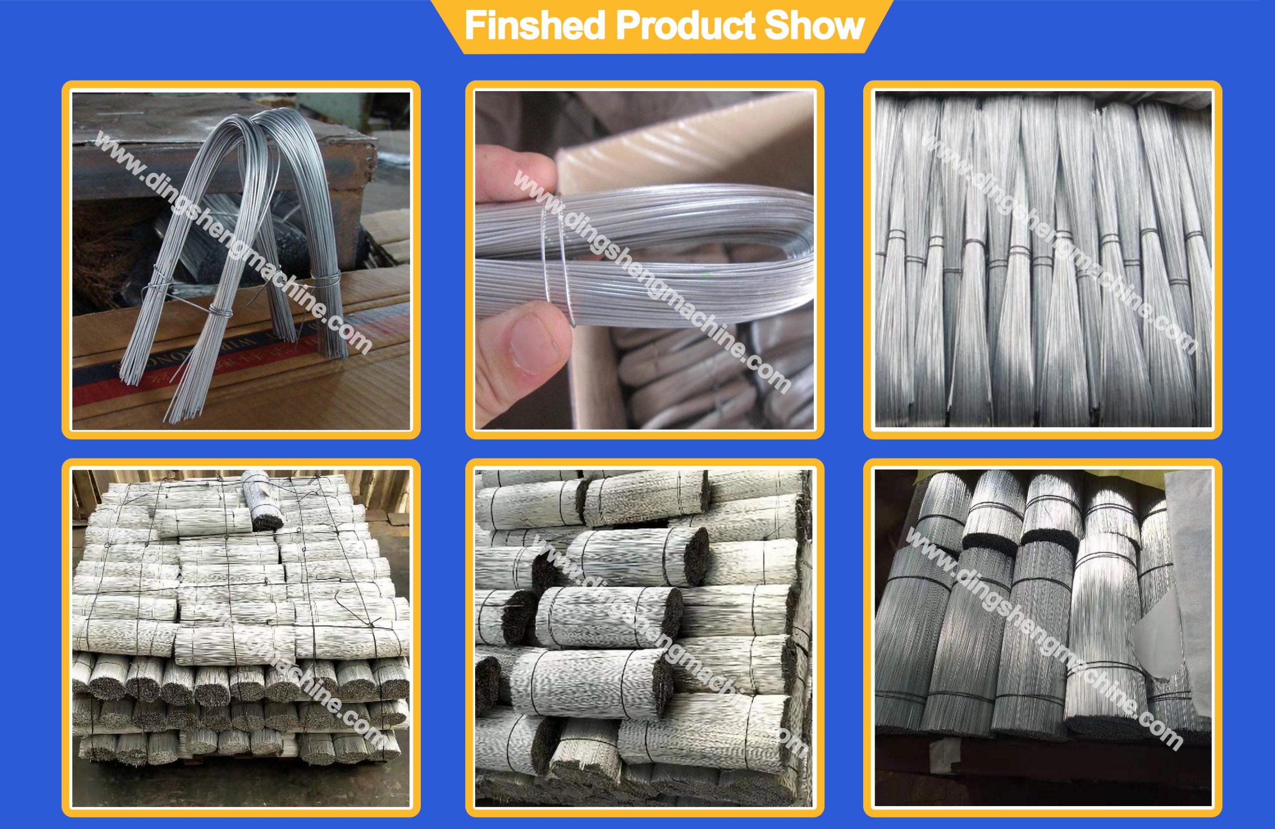 High speed galvanized pre cut wire machine